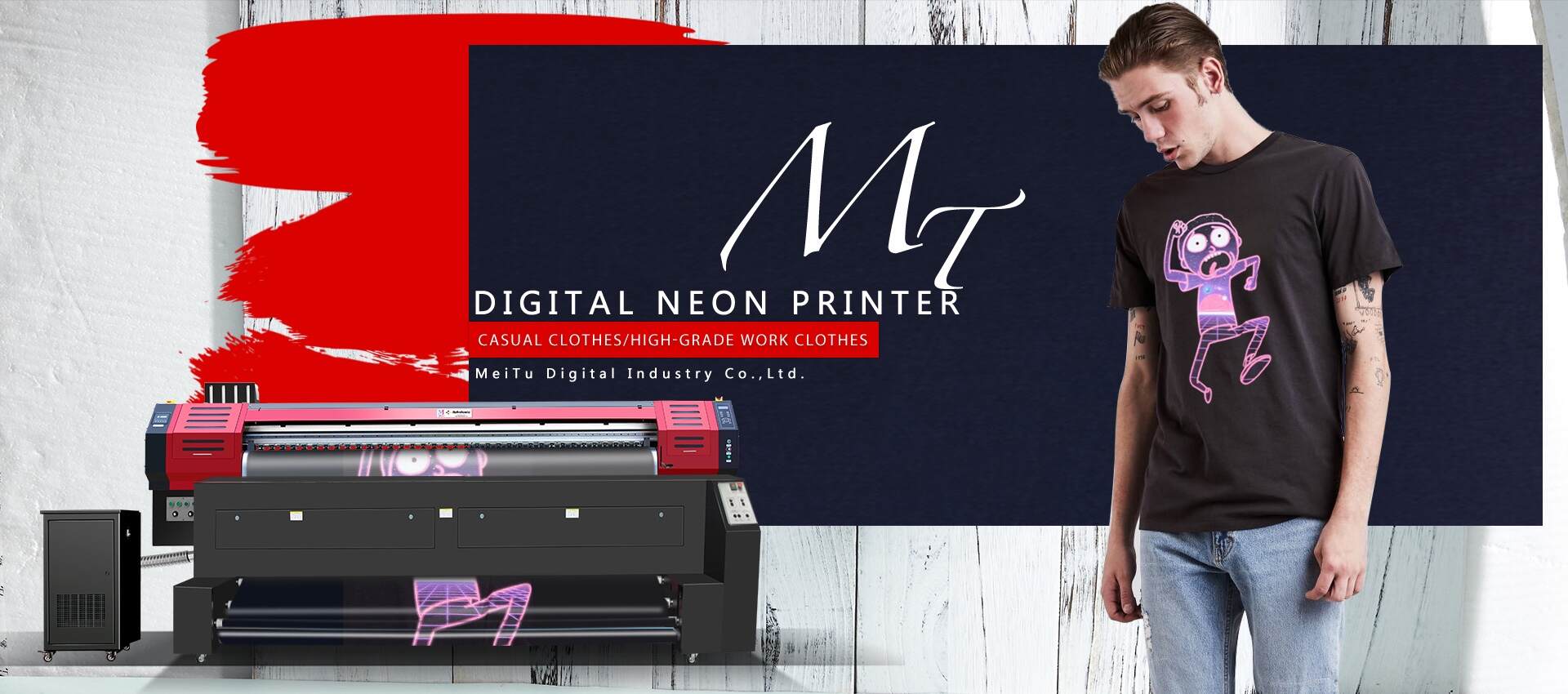 Digital Neon Printers | Digital Fluorescence Printers | Digital Garment ...