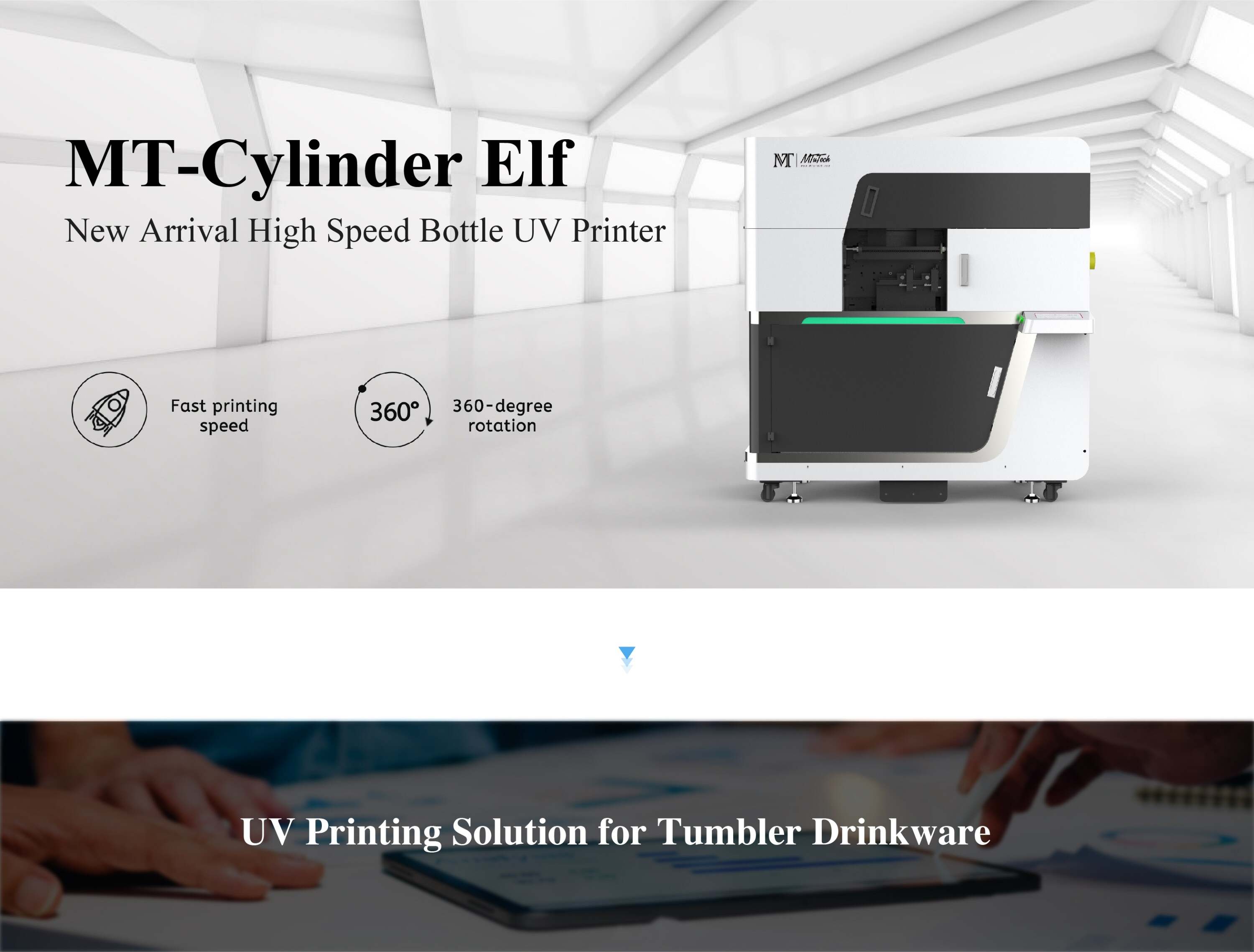 MT Highly Rated 360 Rotary UV Printer for Tumbler Water Bottle Printing MT Highly Rated 360 Rotary UV Printer for Tumbler Water Bottle Printing