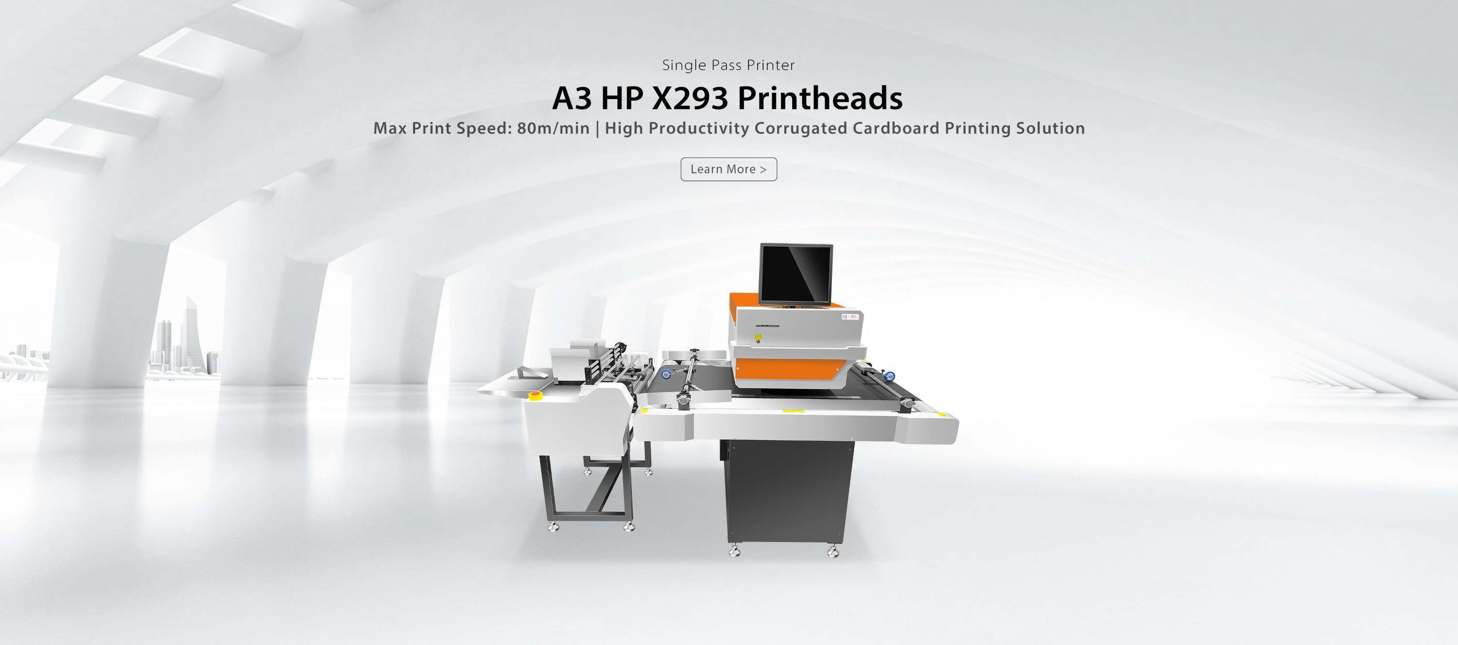 High Speed Single Pass Printer for Package Printing