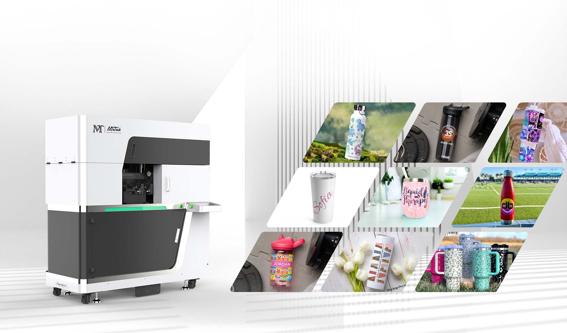 MT Highly Rated 360 Rotary UV Printer for Tumbler Water Bottle Printing MT Highly Rated 360 Rotary UV Printer for Tumbler Water Bottle Printing