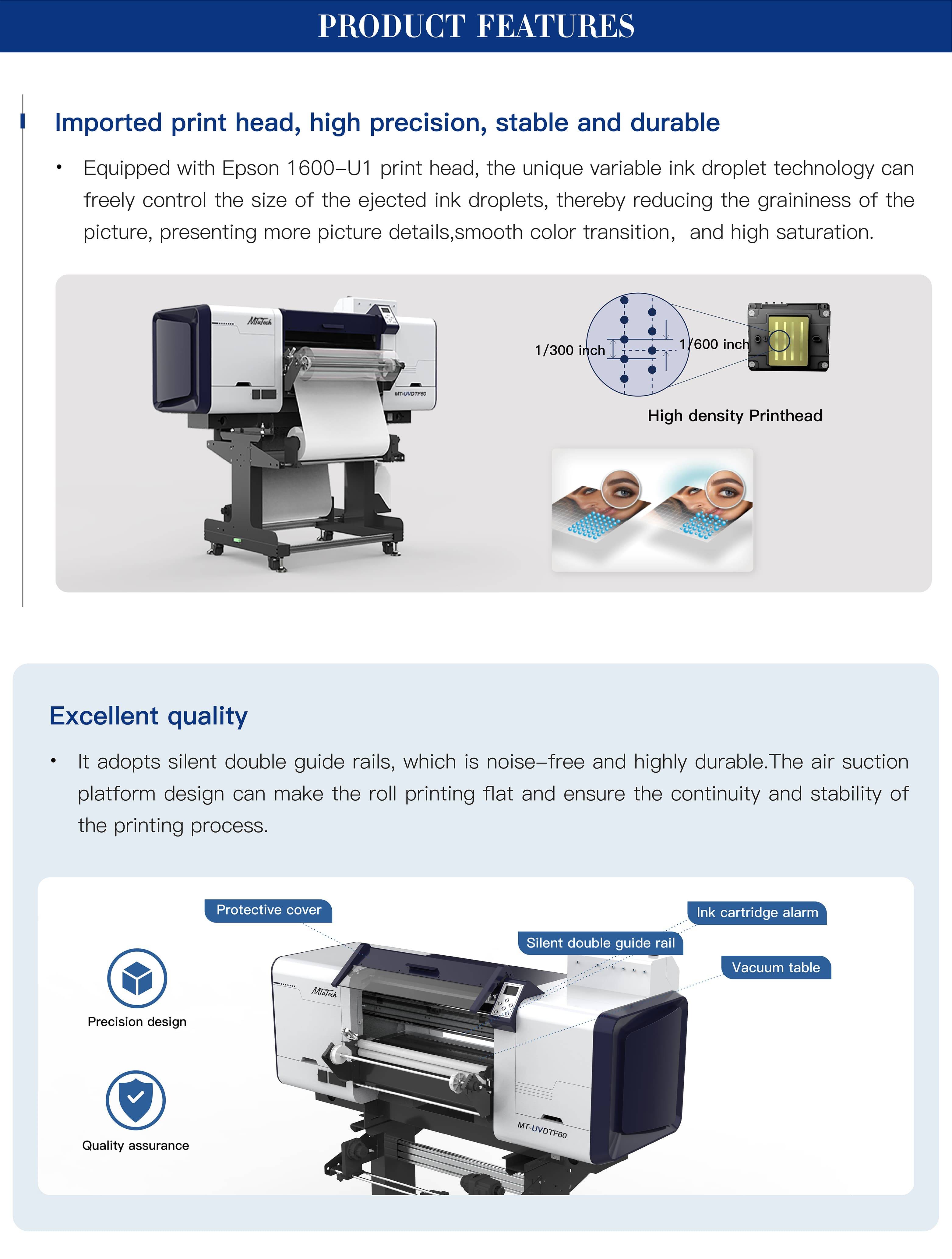 UV DTF Printer MT-UV DTF 60