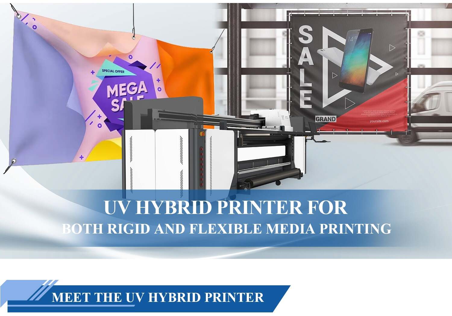 Versatile UV Hybrid Printer - MTuTech Innovative UV Printer Options