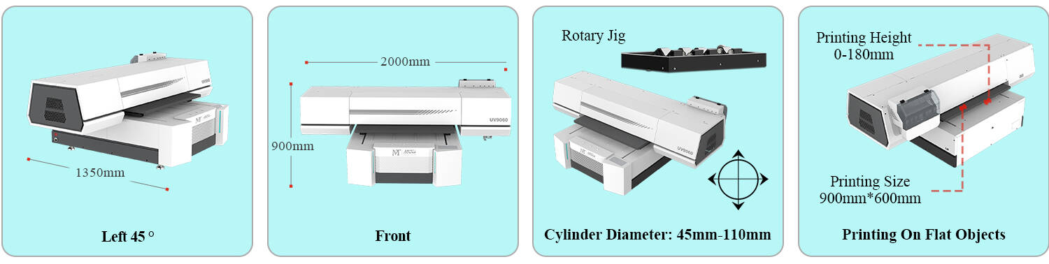 MTuTech Compact UV Printer 9060 for Promotional Items Printing